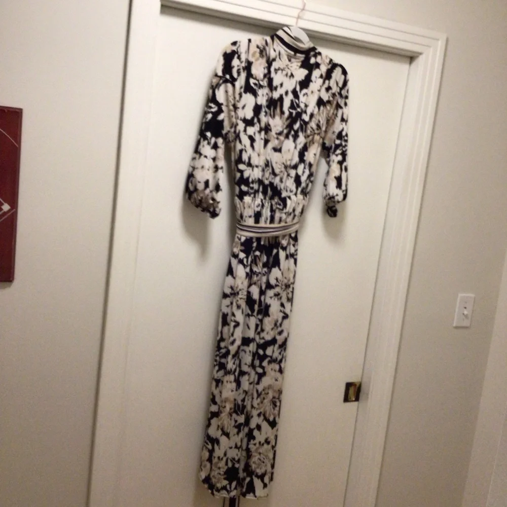 Lane Bryant | Dresses | Womens Lane Bryant Faux Wrap Floral Maxi Dress ...